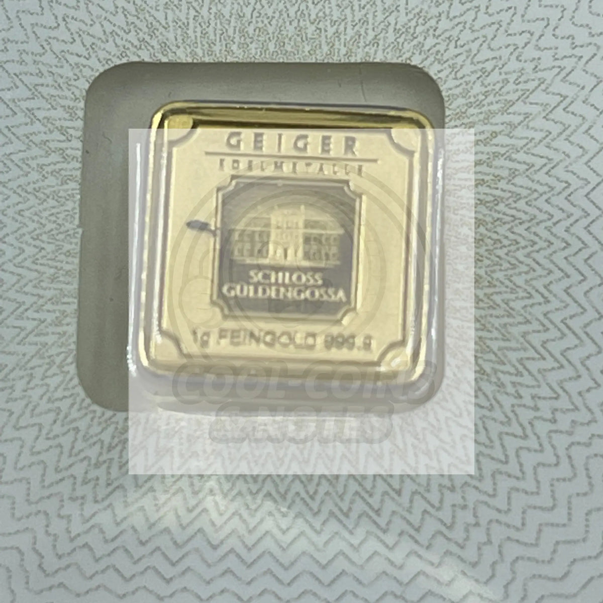1 Gram Gold Bar - Geiger Edelmetalle (Encapsulated w/Assay) | Cool ...